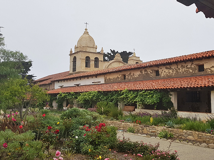 Mission San Juan Bautista's gardens bloom with the same heritage plants that Spanish padres cultivated centuries ago&mdash;minus the colonial baggage.