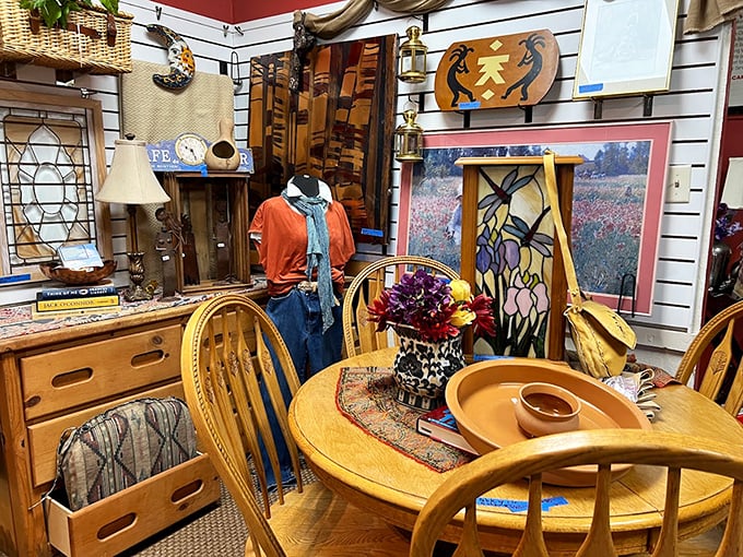 Dinner for four with a side of nostalgia! This oak dining set could host your family gatherings for generations to come.