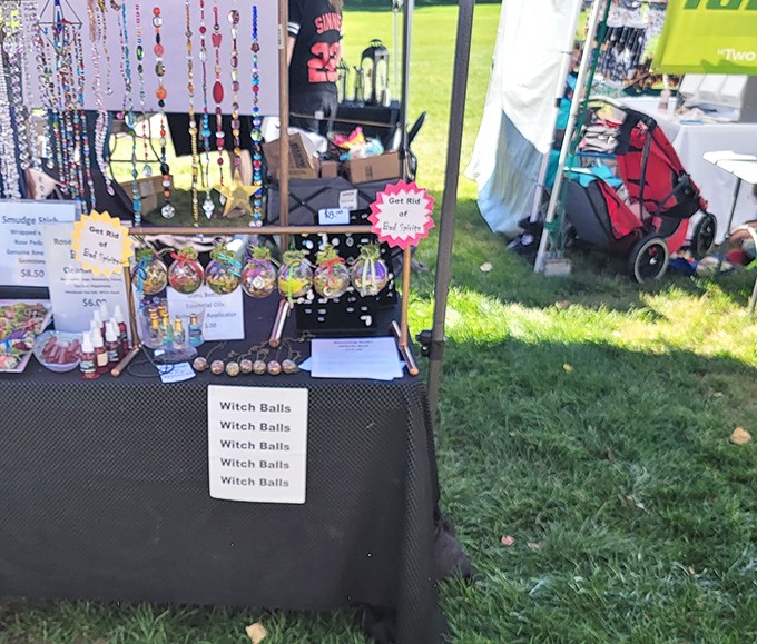 Handcrafted jewelry and mystical "Witch Balls" prove that farmers markets feed more than just stomachs&mdash;they nourish our sense of wonder too.