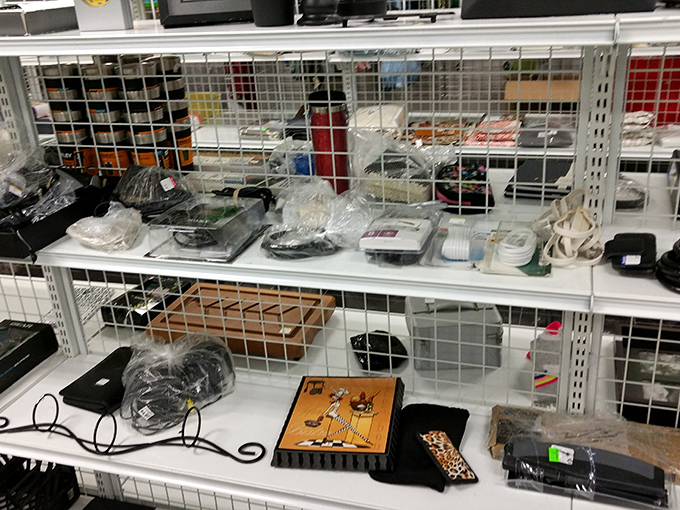 Electronics heaven or tech museum? Either way, these gadgets are priced so low you won't mind if they only work until Tuesday.