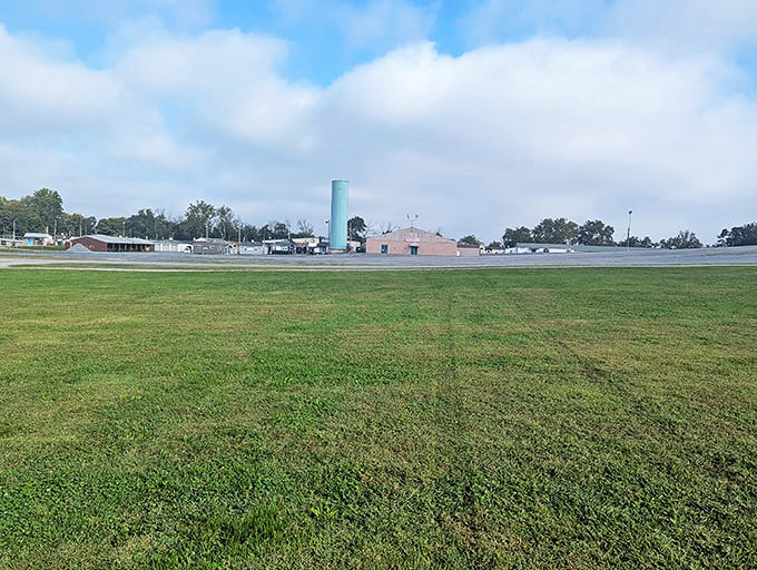 Beyond the bustling buildings lies the pastoral backdrop that reminds visitors they're shopping in the heart of Lancaster County's fertile countryside.