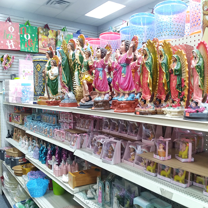 Religious figurines bring divine intervention to your decor &ndash; because even saints appreciate a good bargain.