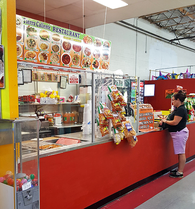 Tierra Caliente Restaurant serves up authentic flavors between bargain hunts. Nothing fuels serious shopping like proper Mexican food&mdash;the universal language of satisfaction.