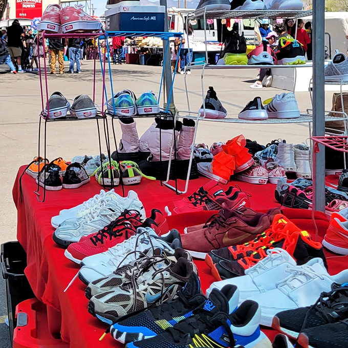 Sneakerheads, rejoice! From barely-worn Nikes to vintage Vans, this footwear bonanza proves that Cinderella isn't the only one who found magic in shoes.