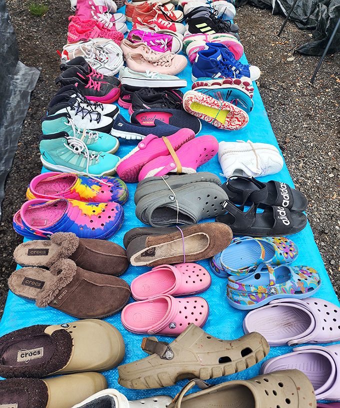 Crocs in every color, sneakers for pennies&mdash;footwear nirvana for anyone who refuses to pay retail prices anymore.