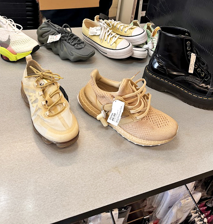 Shoe heaven exists, and it's stocked with barely-worn treasures that make you wonder why anyone would ever part with such stylish companions.