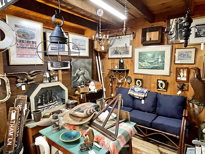 Maritime art and nautical treasures remind you that Maine's seafaring history is alive and well in every corner here.
