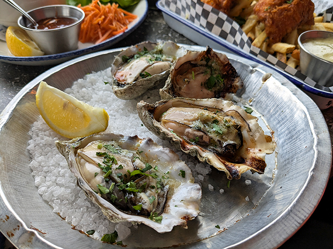These grilled oysters aren't just seafood&mdash;they're little boats of butter-bathed bliss that might make you temporarily forget your table manners.