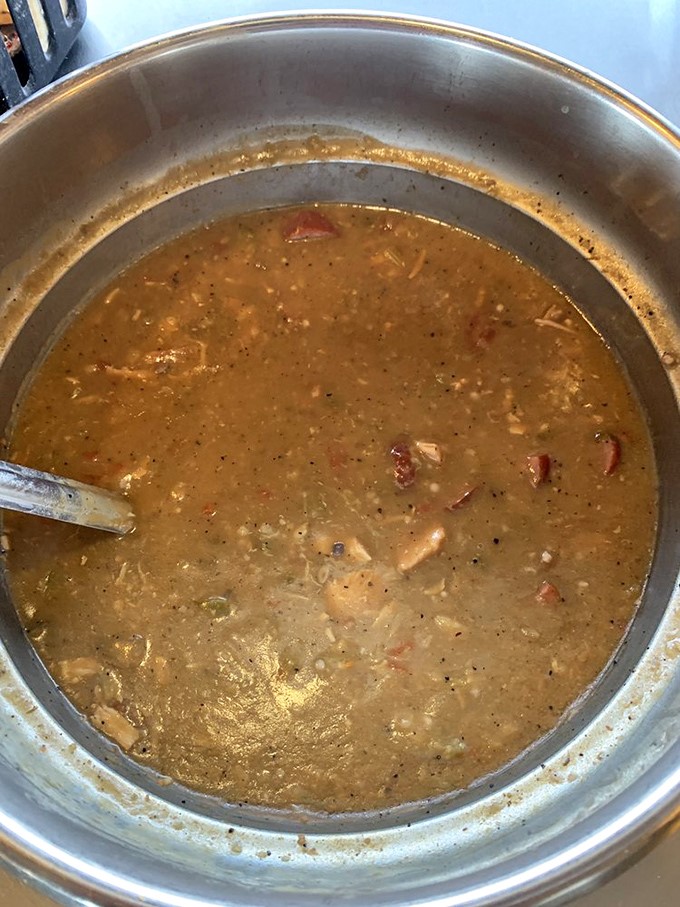 Behold the gumbo&mdash;that magical, mystical pot where ingredients go in as strangers and emerge as lifelong friends in perfect harmony.
