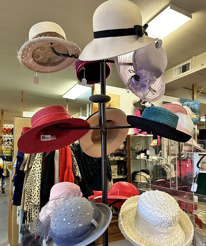 Ladies' hats from when leaving the house without proper headwear was practically a crime against fashion itself.
