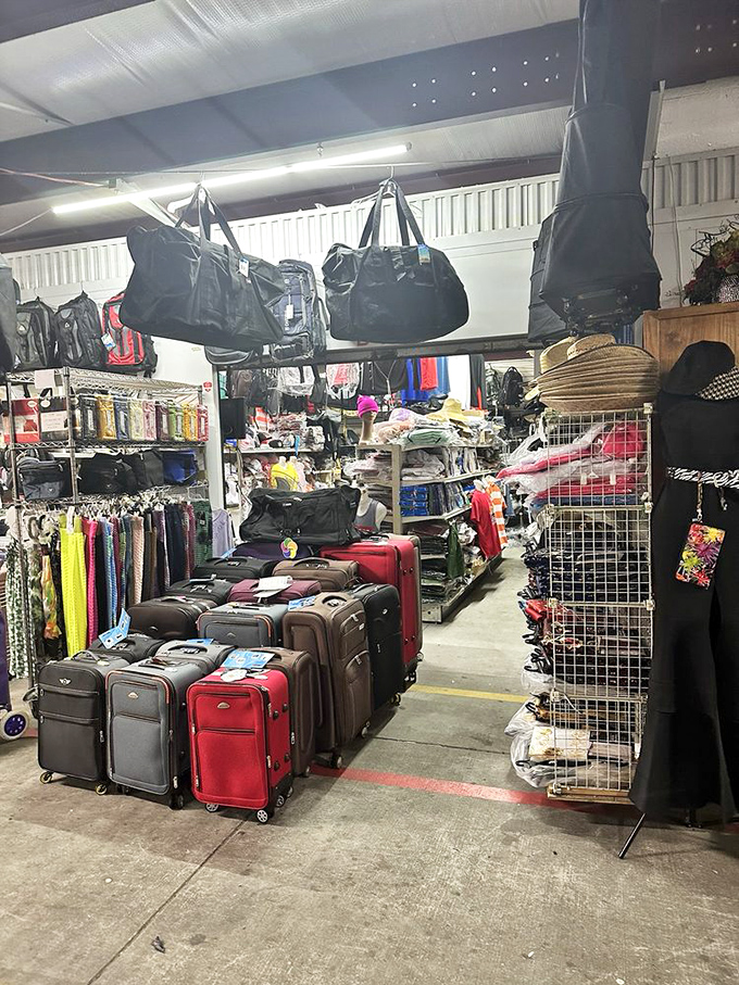 Travel gear galore! Whether you're heading to Boca or Bali, there's a suitcase here with your name on it&mdash;metaphorically speaking, unless your name is Samsonite. 