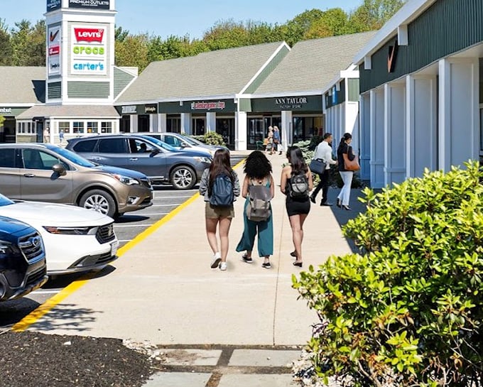Three friends embark on the universal pilgrimage of outlet shopping &ndash; part adventure, part cardio workout, all treasure hunt.