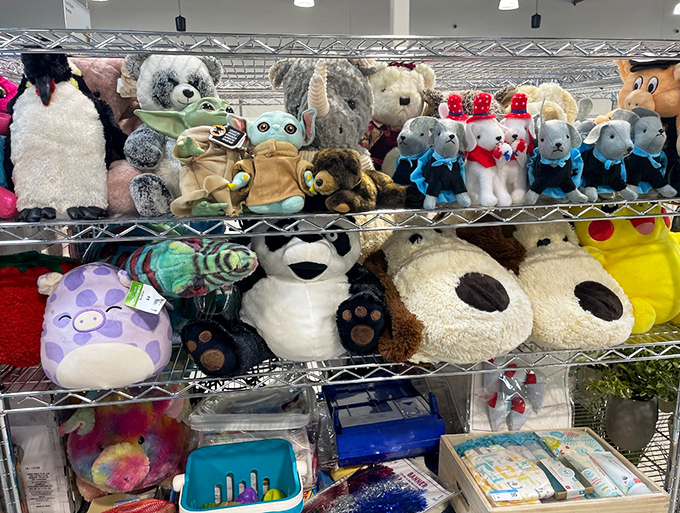 Plush paradise! That Baby Yoda might have been last year's must-have gift, but now he's looking for a new adventure partner.