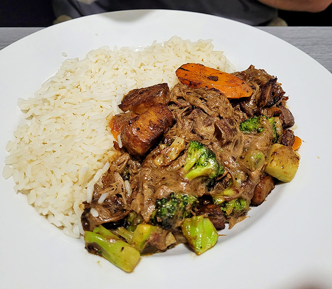 This isn't just pot roast with vegetables&mdash;it's what happens when simple ingredients meet patient cooking. The fork-tender beef practically dissolves on contact.