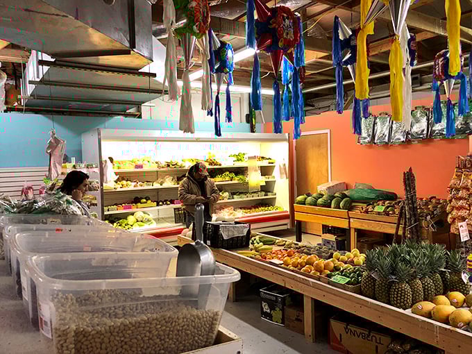 Farm-fresh produce that didn't have to travel across three state lines to reach your shopping bag. Local bounty at its finest.