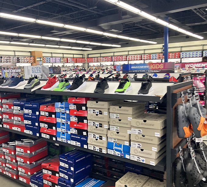 Sneaker heaven awaits! Like a museum of footwear where you can actually take the exhibits home&mdash;and at prices that won't make your credit card weep.