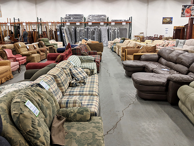 Sofa, so good! This plush lineup offers more seating options than a movie theater, with considerably better comfort.