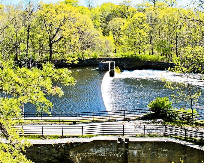 This stone arch bridge isn't just functional&mdash;it's Cumberland's version of architectural jewelry, connecting past and present with rustic elegance.