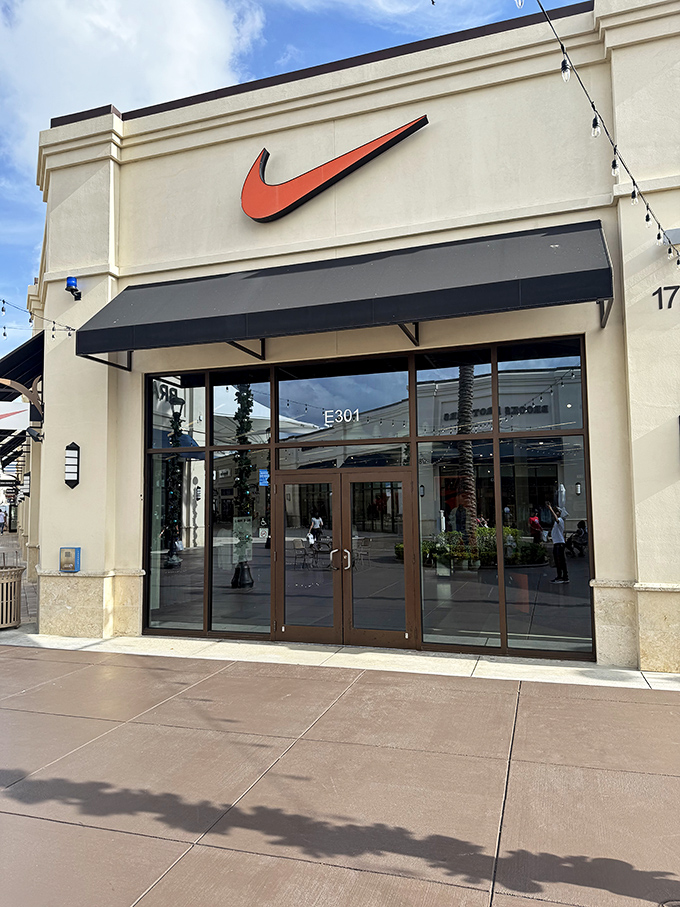 The Nike mothership has landed in West Palm Beach, bringing with it athletic wear that makes you look sporty even if your idea of exercise is power shopping.