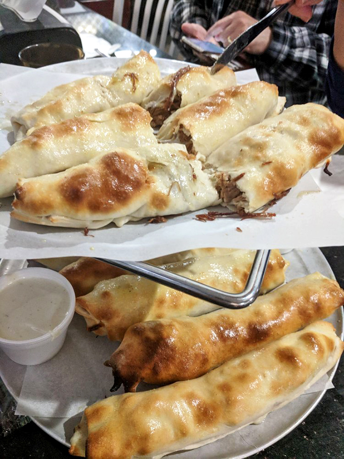 Behold the legendary stuffed breadsticks&mdash;golden, garlicky vessels of molten cheese that have launched a thousand food pilgrimages to Bowling Green.