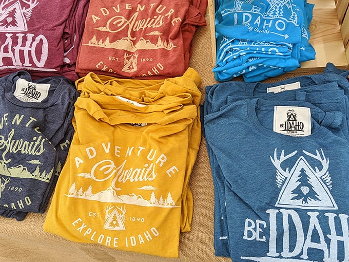 Idaho pride wearable art! These locally-inspired tees let you broadcast your adventure spirit without saying a word.