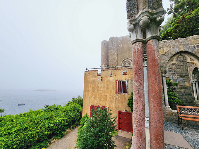 The castle's seaside perch offers dramatic views that would make any Game of Thrones location scout weep with joy.