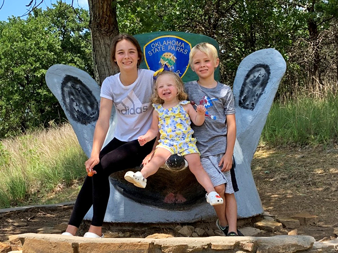 Family memories in the making. Keystone's whimsical photo spots turn ordinary park visits into landmark moments.