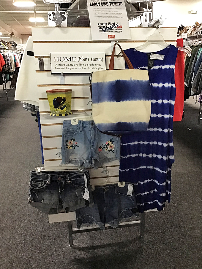 Summer style central&mdash;where tie-dye dresses and embroidered denim shorts await their second chance at fashion stardom.