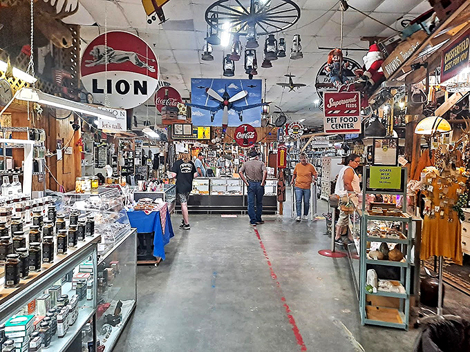 Nostalgia overload! This booth is where vintage advertising meets modern collecting—Coca-Cola signs that tell stories of America's fizzy past.
