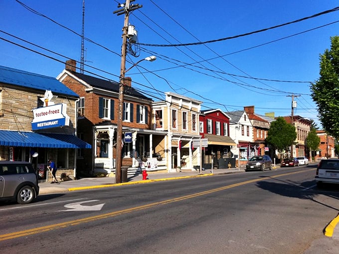 Berryville's main street captures that "time stood still" feeling. Where traffic moves slowly but your savings grow quickly!