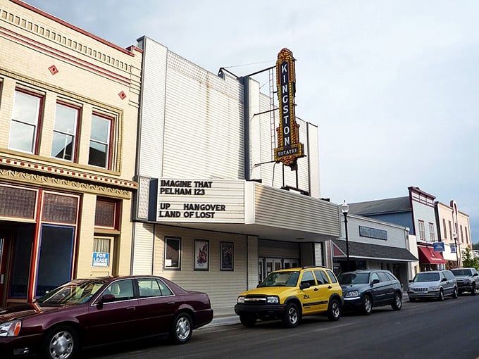 Cheboygan's classic downtown theater district showcases the kind of Main Street charm where movie tickets and nearby meals remain refreshingly affordable.