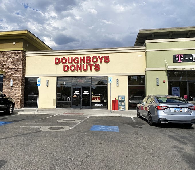 Strip mall royalty with a red-letter reputation! DoughBoys' modern digs might look unassuming, but inside lurks Reno's answer to pastry perfection.