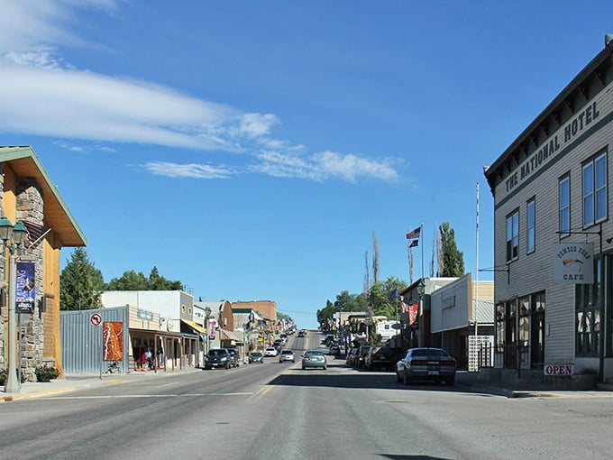 Eureka's main street offers Montana-sized portions at prices that seem imported from the good old days.