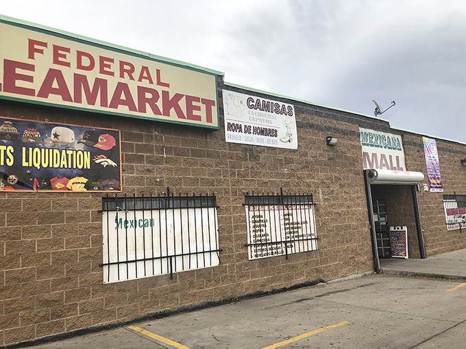 Federal Flea Market's no-nonsense exterior hides a world of multicultural treasures and unexpected finds inside those brick walls.