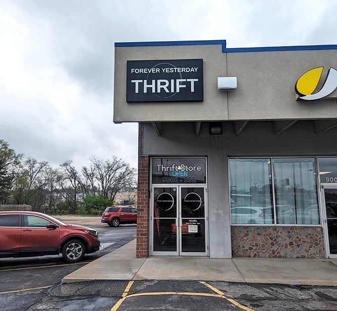 Forever Yesterday Thrift's storefront might look unassuming, but inside awaits a treasure trove that would make any bargain hunter's heart skip a beat.