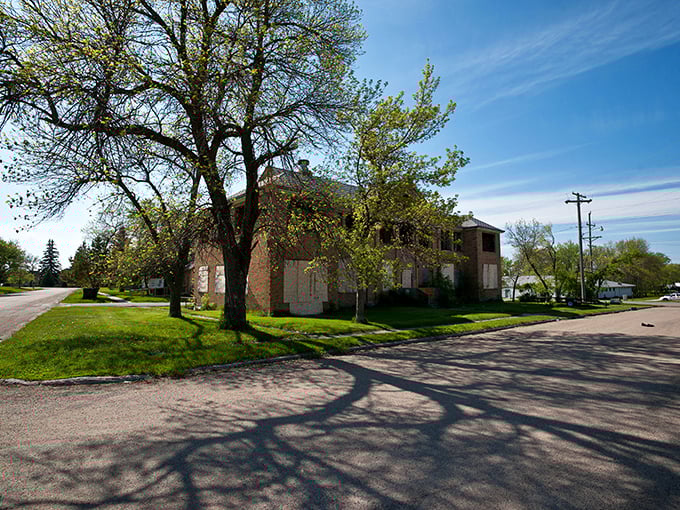 Fort Totten's historic buildings stand as silent witnesses to the past. If these walls could talk, they'd have quite the stories!