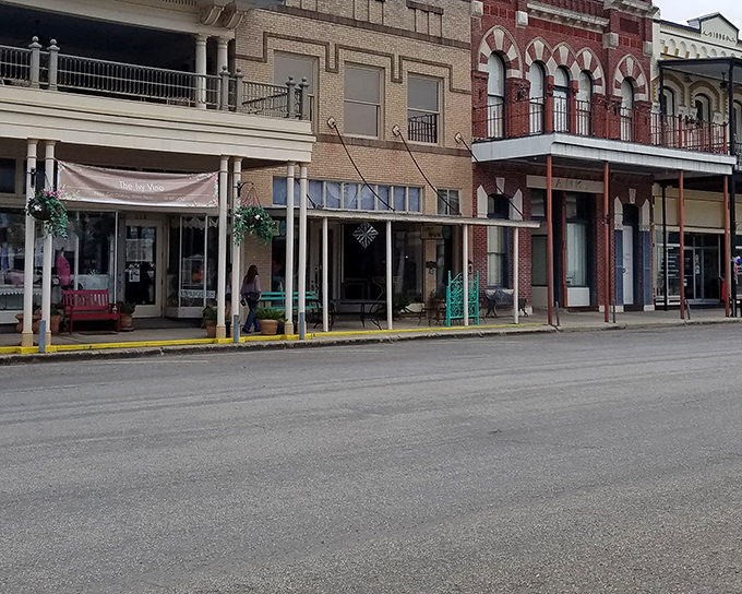 Goliad's historic downtown looks like a movie set where John Wayne might appear any minute, tipping his hat to passersby.