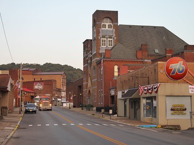 That brick tower rising above Grafton's streets stands like a proud monument to when craftsmanship actually meant something special.