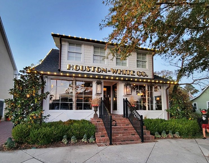 Houston White Co. masquerades as a charming beach cottage, but inside lurks a steak experience that will haunt your dreams.