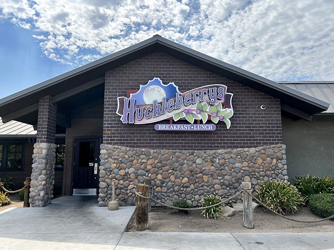 Stone and timber construction suggests they're building breakfasts to last several lifetimes here.