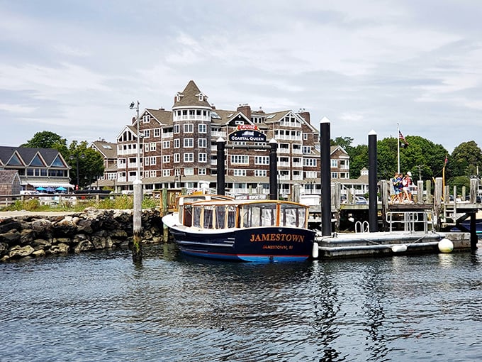 Jamestown's waterfront combines luxury living with working harbor charm. Where million-dollar views meet authentic coastal character.
