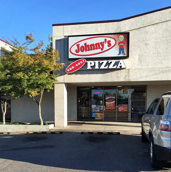 Johnny's unassuming storefront hides pizza greatness within&mdash;like finding a winning lottery ticket in your junk drawer.