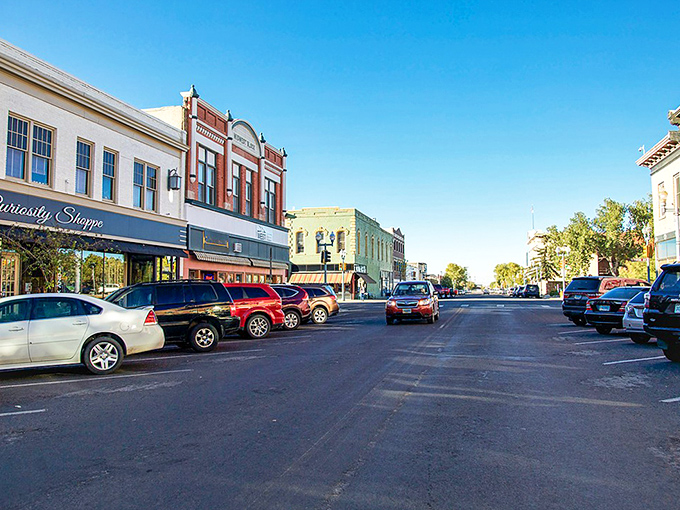 Laramie's colorful downtown storefronts welcome visitors with that perfect blend of college-town energy and Old West authenticity.