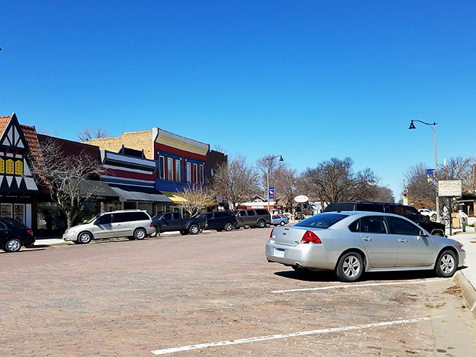 Lindsborg's colorful "Little Sweden" downtown feels like a European vacation, minus the passport requirements and eye-watering expenses.