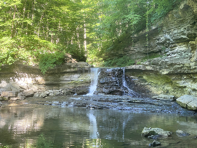 This waterfall whispers ancient secrets while putting on a show that never gets old.
