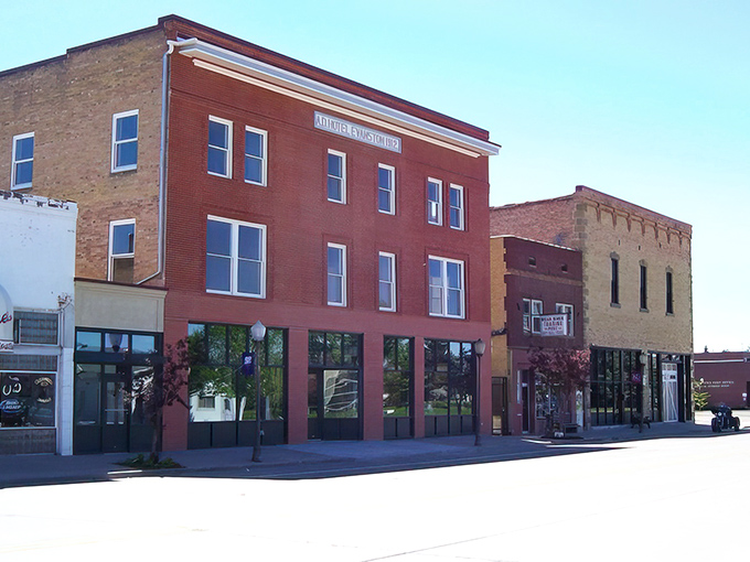 Nephi's downtown buildings tell stories of the past while housing businesses that serve the community today.