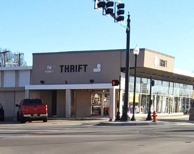 Corner thrift stores have that "I know something you don't know" vibe &ndash; OK Family's modest exterior hides a wonderland of budget-friendly treasures.