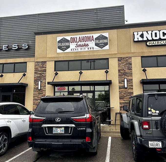 Oklahoma Smoke's modest strip mall location proves great barbecue doesn't need fancy digs&mdash;just time, smoke, and know-how.
