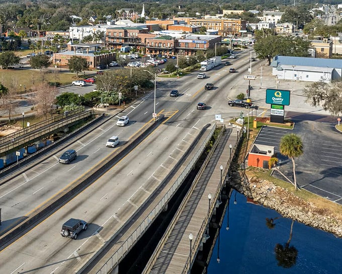 Bridges over tranquil waters - Palatka offers natural beauty and affordable living where your retirement dollars flow further. 