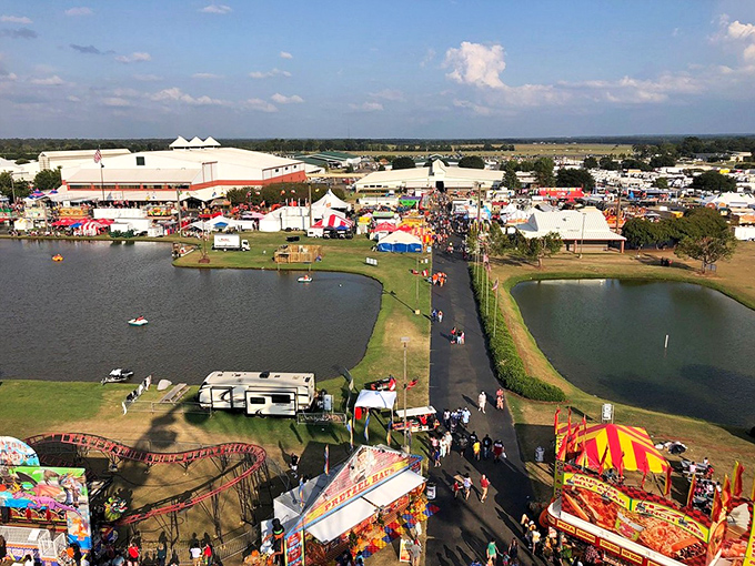 The Georgia National Fairgrounds in Perry proves that affordable towns can still throw a party that would make a big city jealous.